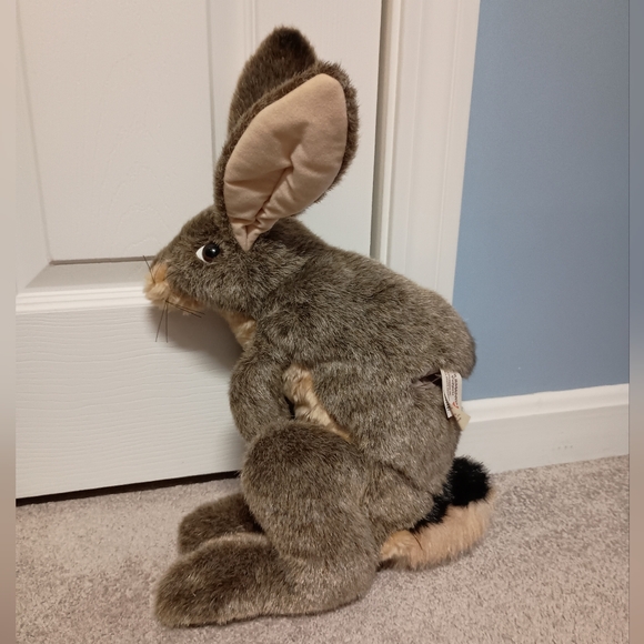 Folkmanis Puppets | Toys | Folkmanis Puppets Jack Rabbit Hand Puppet Plush | Poshmark